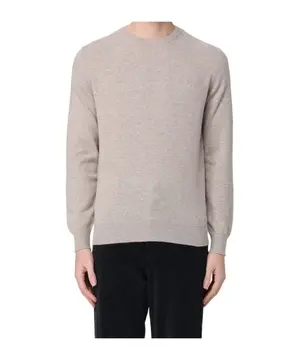 Zegna Crew Neck Sweater - Nude