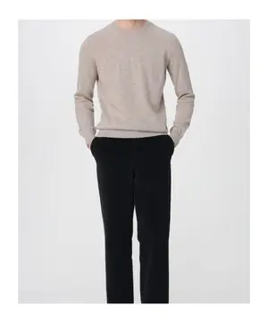 Zegna Crew Neck Sweater - Nude