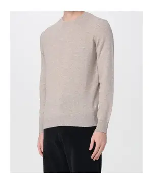 Zegna Crew Neck Sweater - Nude