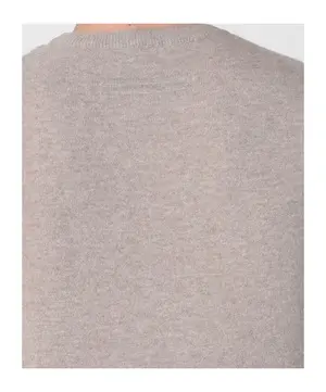 Zegna Crew Neck Sweater - Nude