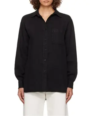 THE ROW Nesson Button-up Denim Shirt