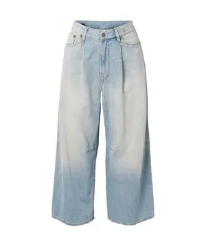 R13 Cropped Wide-leg Jeans