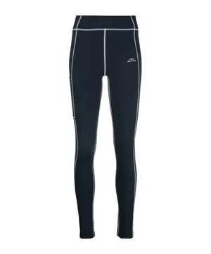 J. Lindeberg Contrast Stitch High-waist Leggings - Black