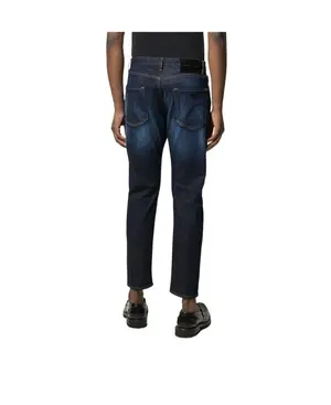 Emporio Armani Faded Slim-cut Jeans