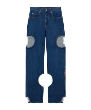 Off-White Meteor Cut-out Jeans