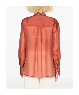 FORTE_FORTE Sheer Organza Shirt