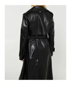 Acne Studios Leather Trench Coat