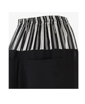 Fendi Stripe Printed Cigarette Trousers