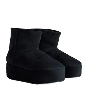 Balenciaga Alaska Platform Boots - Black