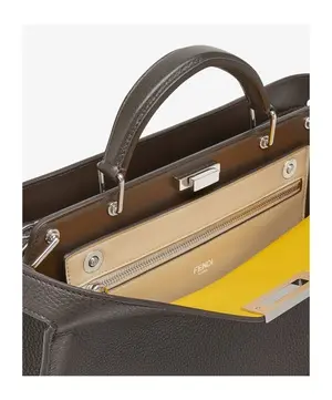Fendi Peekaboo Iseeu Medium Tote Bag - Brown
