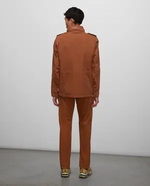 Aspesi Multi-pocket Cotton Jacket - Brown