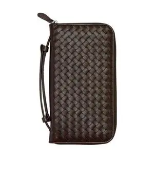 Bottega Veneta Knitted Clutch - Brown