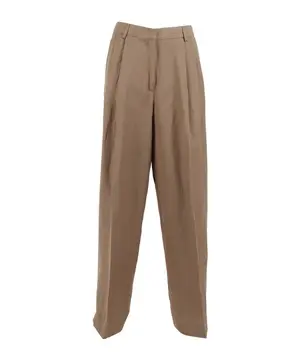 Fabiana Filippi Pleated Tailored Pants - Brown