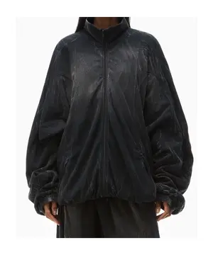 Alexander Wang Pleated Motorcycle Jacket