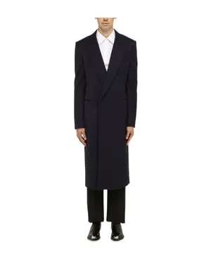 Alexander McQueen Single-breasted V-neck Coat