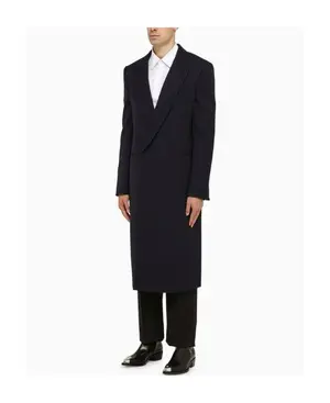 Alexander McQueen Single-breasted V-neck Coat