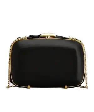 ROGER VIVIER Rose-motif Chain Mini Bag