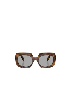 Prada Oversized-frame Sunglasses - Gray