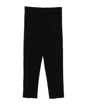 Issey Miyake Homme Plissé Pleated Straight Leg Trousers