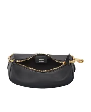 Fendi Graffiti Mini Tote Bag - Black