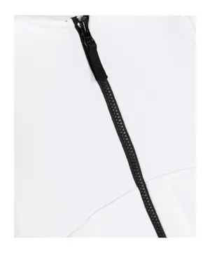 Stone Island Compass Patch Zip-up Hoodie - White