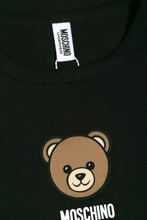 Moschino Teddy Bear Logo Sleeveless Top