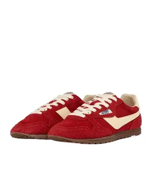 AUTRY Windspin Lace-up Sneakers - Ruby And Turnip