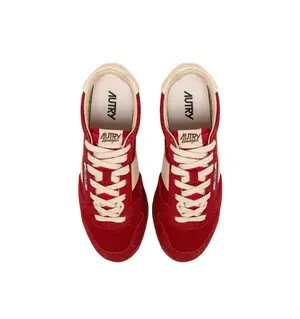 AUTRY Windspin Lace-up Sneakers - Ruby And Turnip