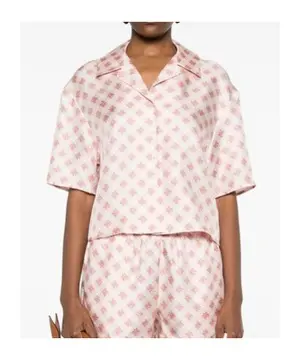 Amiri Allover Ma Printed Short Sleeve Shirt
