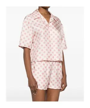 Amiri Allover Ma Printed Short Sleeve Shirt