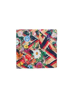 Gucci Printed Silk Scarf - Multicolor