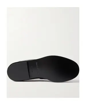 Alexander McQueen Logo Plaque Slip-on Loafers