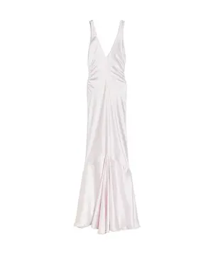 Sportmax Katia V-neck Sleeveless Maxi Dress - No