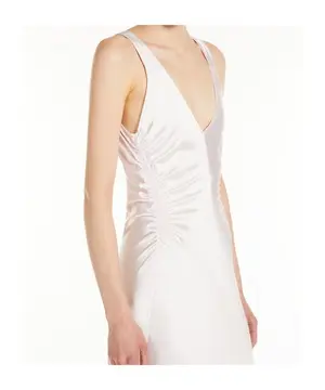 Sportmax Katia V-neck Sleeveless Maxi Dress - No