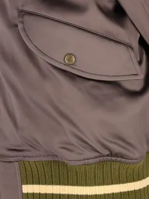 VIVIENNE WESTWOOD Long-sleeved Zip-up Bomber Jacket