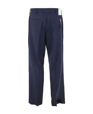 PT TORINO Logo Detailed Casual Pants - Blue