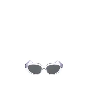 Celine Celine Logo Cat Eye Sunglasses Purple