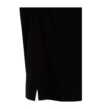 Zegna Logo Embroidered Crewneck T-shirt - Black