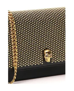 Alexander McQueen Skull Studded Crossbody Bag