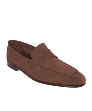 Church's Suede Slip-on Loafers - Green
