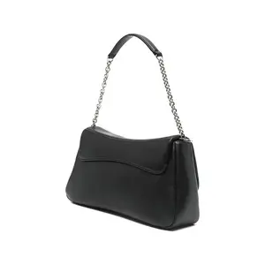 Emporio Armani Chain Strap Shoulder Bag - Black