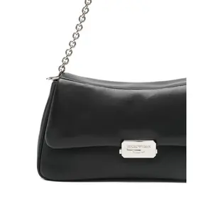 Emporio Armani Chain Strap Shoulder Bag - Black