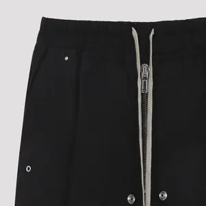 Rick Owens Wide Leg Drawstring Pants - Black