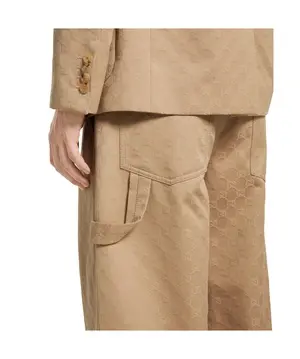 Gucci Gg Gabardine Pants