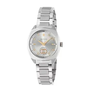 Gucci Interlocking Watch, 29mm - Silver