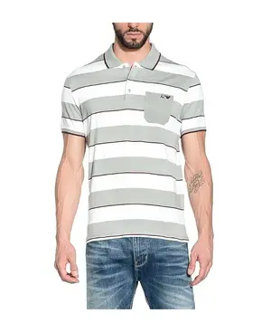 Emporio Armani Logo Details Polo Shirt