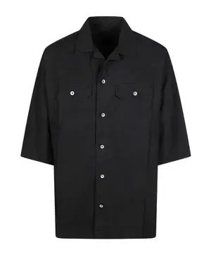 Rick Owens Magnum Tommy Short-sleeved Shirt - Black