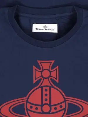 VIVIENNE WESTWOOD Oversized Crewneck T-shirt - Blue
