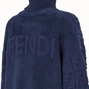 Fendi Knitted Ff Motif Patterned Sweater