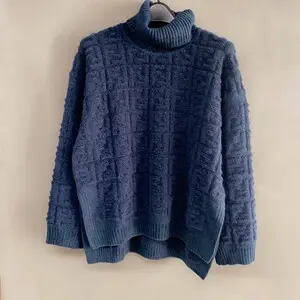 Fendi Knitted Ff Motif Patterned Sweater